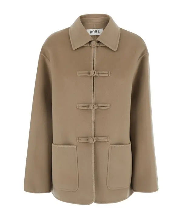 RÓHE Toggle-fastening Patch-pocket Jacket