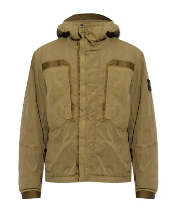 Stone Island Long-sleeve Hooded Jacket