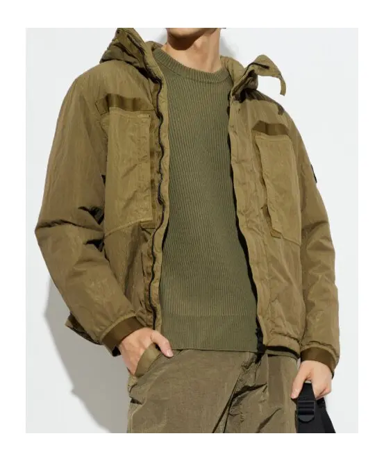 Stone Island Long-sleeve Hooded Jacket