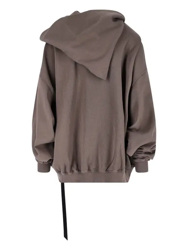 Rick Owens Oversized Zip Hoodie