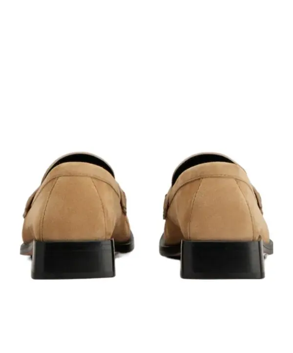ROGER VIVIER Viv Moc Strass Loafers - Beige