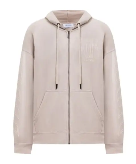 Off-White Zipper Hoodie