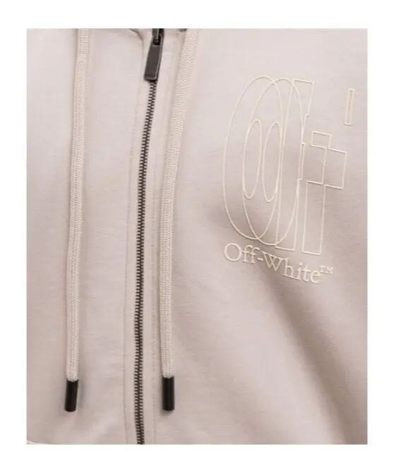Off-White Zipper Hoodie