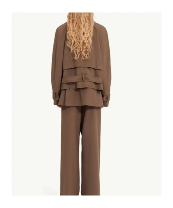 MAISON MARGIELA Belted Wool Blend Jacket
