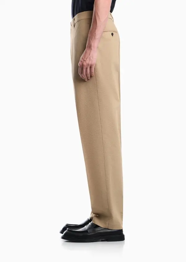 Emporio Armani Straight-leg Casual Pants