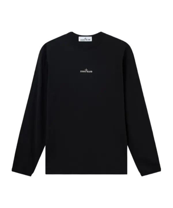 Stone Island Logo-print Long-sleeve T-shirt