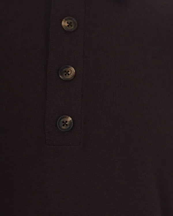Eleventy Long-sleeved Polo Shirt