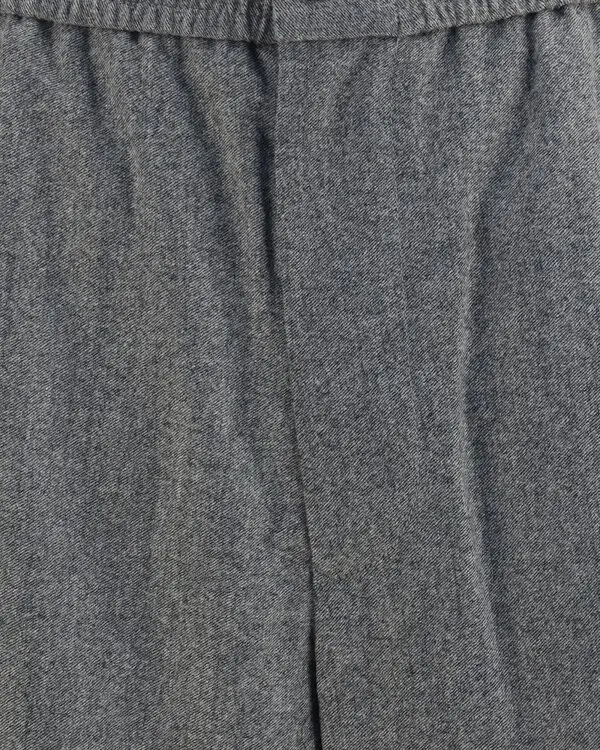 Giorgio Armani Pleated Wide-leg Trousers - Light Gray