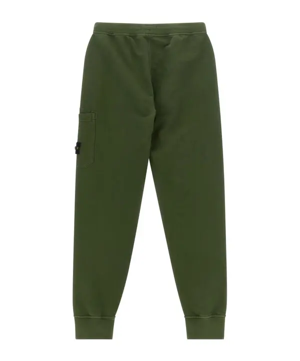 Stone Island Logo-patch Cotton Cargo Pants