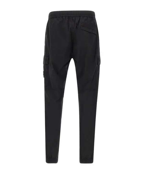Stone Island Elastic-waist Casual Trousers