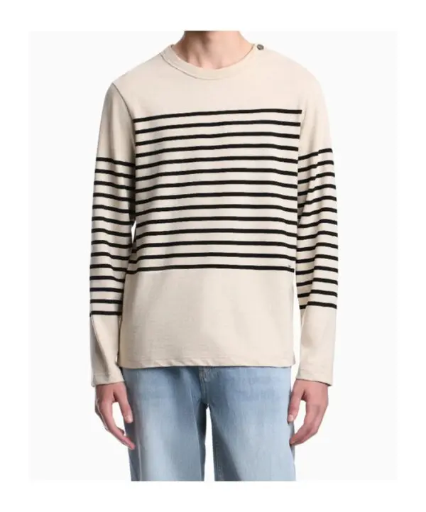 Emporio Armani Striped Color-blocked Knitwear