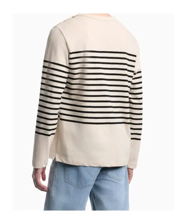 Emporio Armani Striped Color-blocked Knitwear