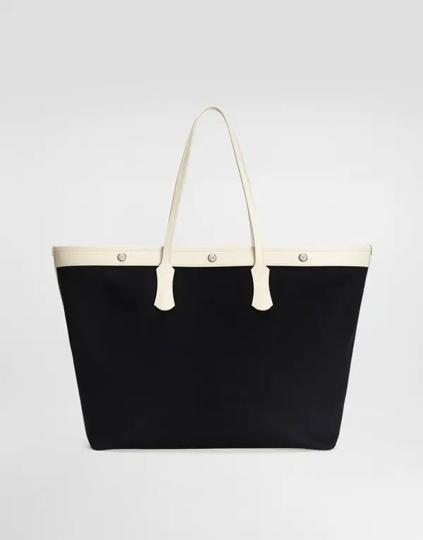 Dolce & Gabbana Atene Cotton Shopping Bag
