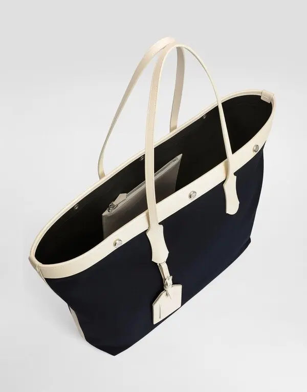 Dolce & Gabbana Atene Cotton Shopping Bag