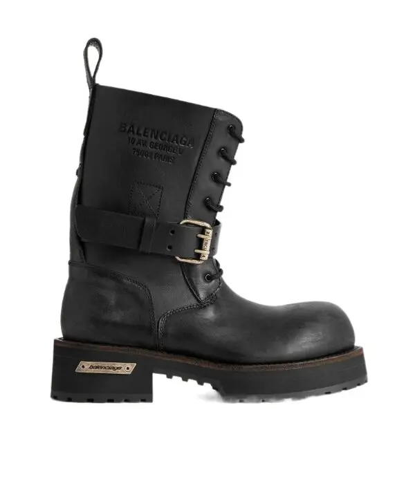 Balenciaga Venom Lace-up Bootie