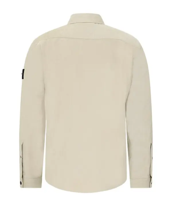 Stone Island Logo Patch Long Sleeved Shirt