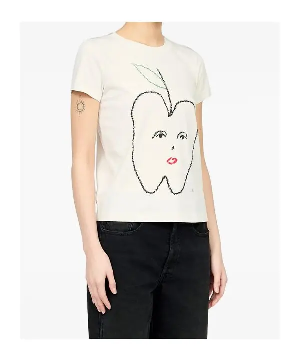 MAISON MARGIELA Apple-print T-shirt