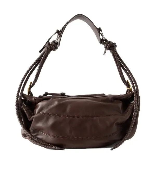Isabel Marant Étoile Medium Braided Leather Shoulder Bag