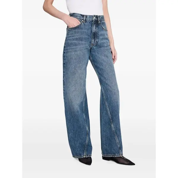 ANINE BING Jeans With Waistband Loops