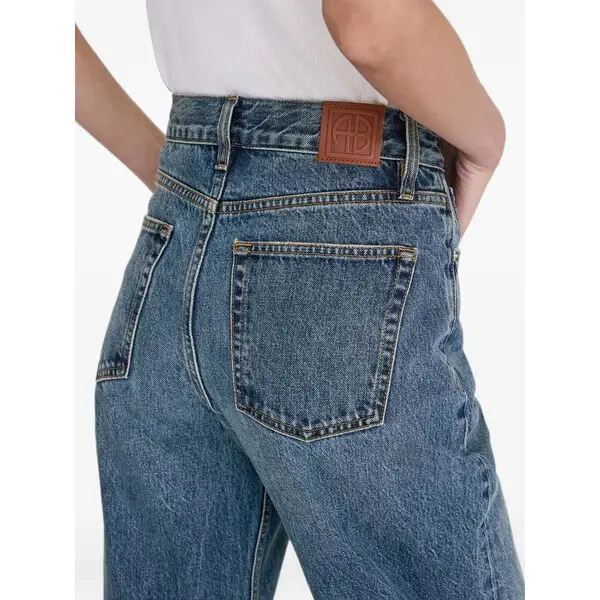 ANINE BING Jeans With Waistband Loops