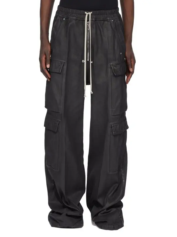 Rick Owens Double Cargo Jumbo Bela Pants