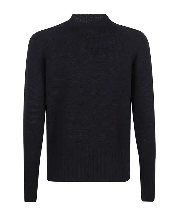 DRUMOHR Raglan-sleeve Ribbed-hem Sweater