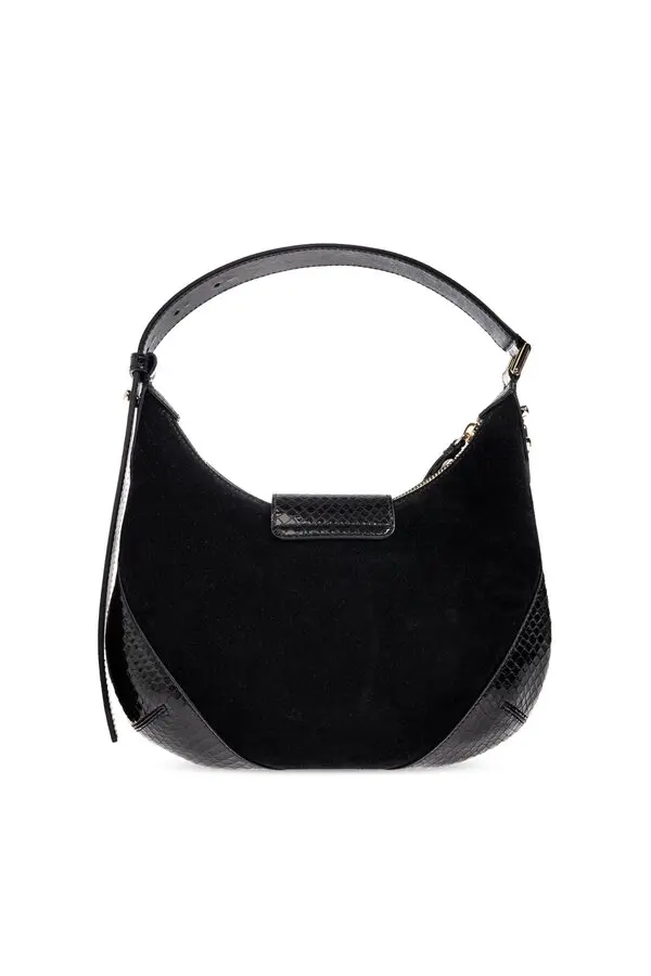 JIMMY CHOO Logo Embossed Small Shoulder Bag