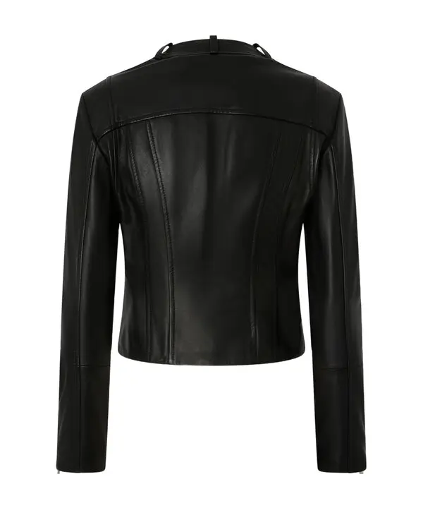 Pinko Cropped Zipped Jacket