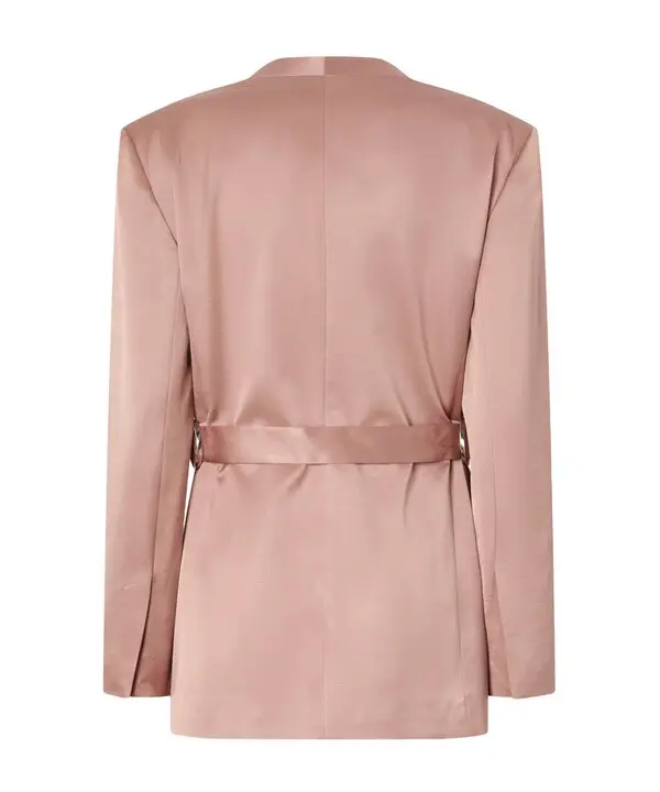 Pinko Single-breasted Blazer - Nude