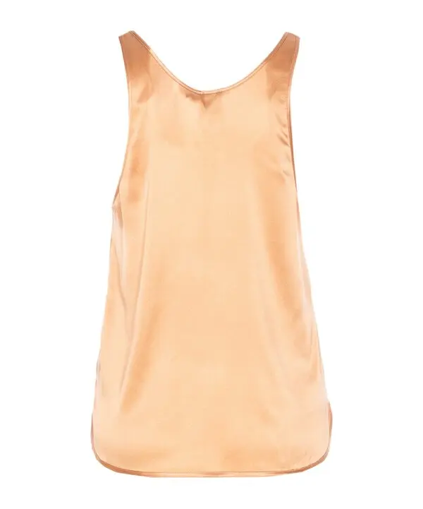 Pinko Crewneck Satin Tank Top