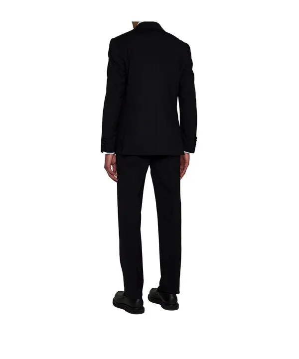 LARDINI Single-breasted Wool-blend Suit