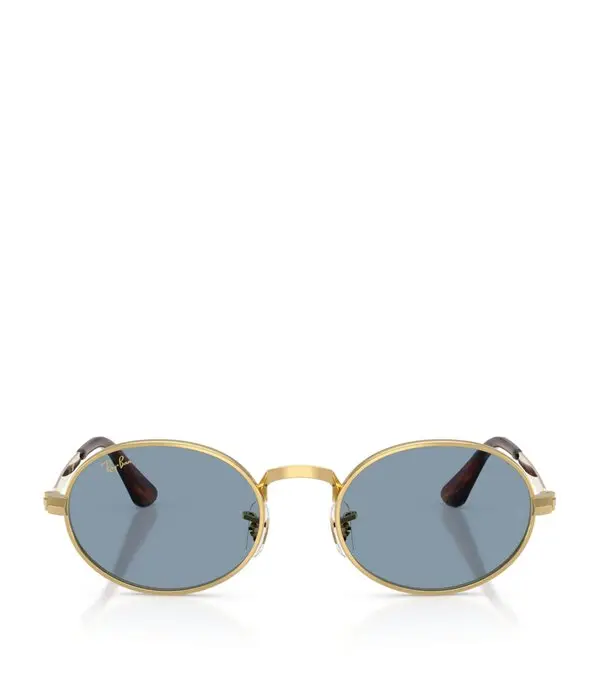 Ray-ban By A$ap Rocky Oval Sunglasses - Gold