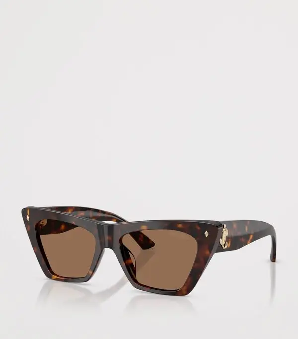 JIMMY CHOO Square Cat Eye Sunglasses