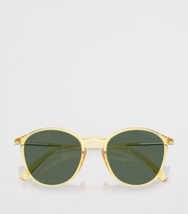 Giorgio Armani Round Phantos Sunglasses
