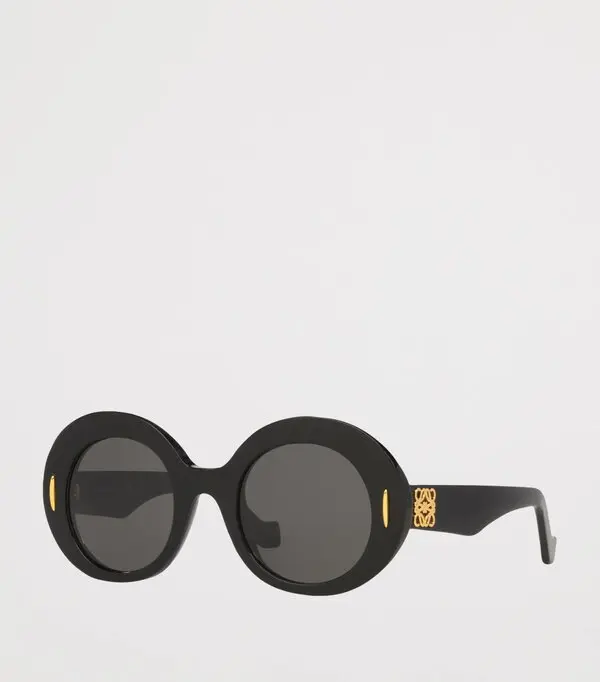 Loewe Anagram Oversized Round Sunglasses