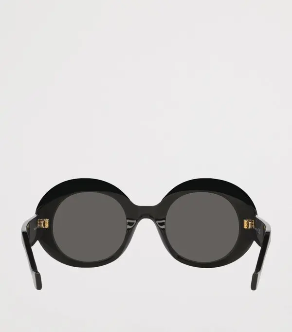 Loewe Anagram Oversized Round Sunglasses