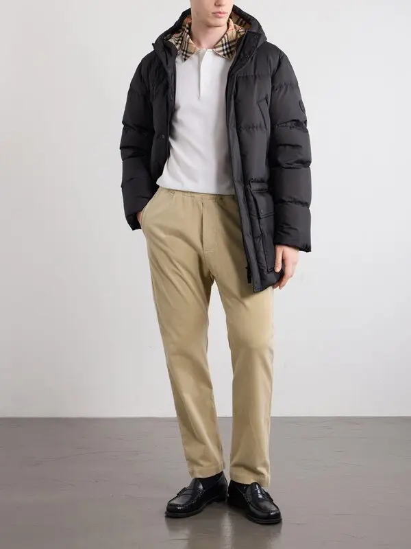 Burberry Quilted Hooded Down Jacket