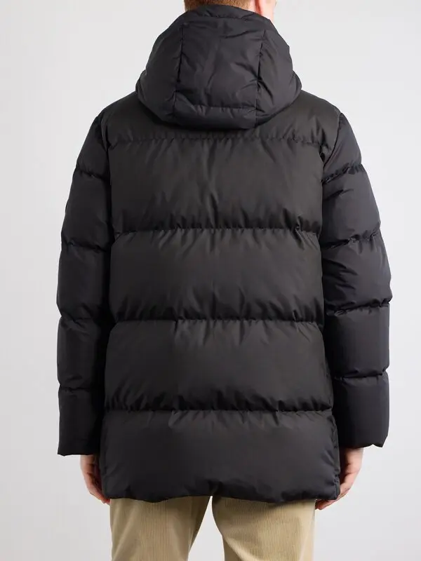 Burberry Quilted Hooded Down Jacket