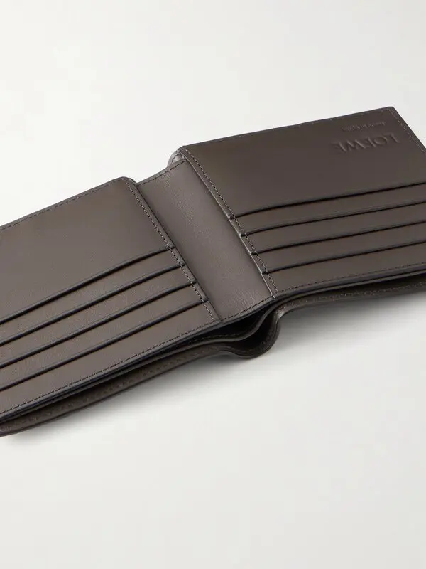 Loewe Puzzle Edge Panelled Full-grain Leather Bifold Wallet