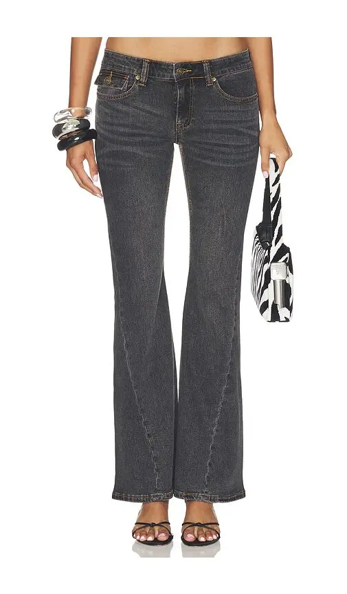 Lioness Mary-kate Jeans - Onyx