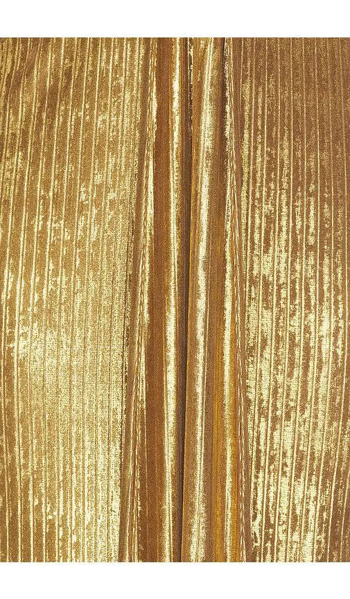 Delfi Oriel Dress In Metallic