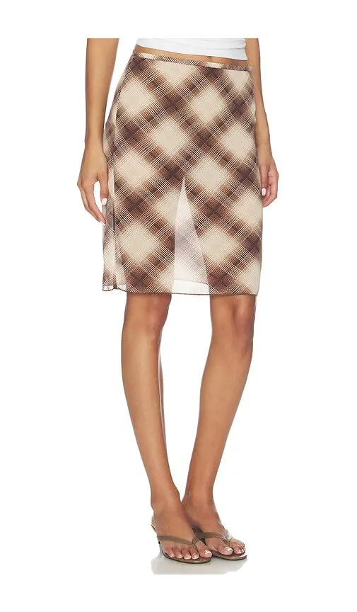 Superdown Rylan Skirt In Multi
