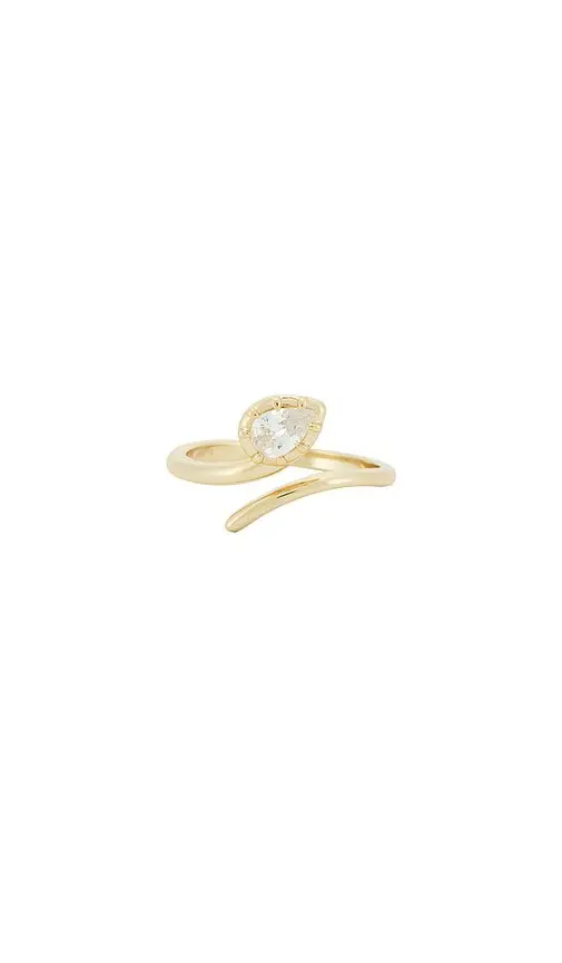 Lili Claspe Ring In Metallic