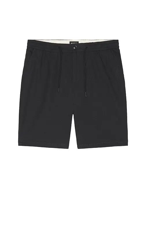 Scotch & Soda Cotton Linen Twill Bermuda Shorts - Black