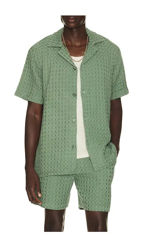 Oas Waffle Cuba Shirt