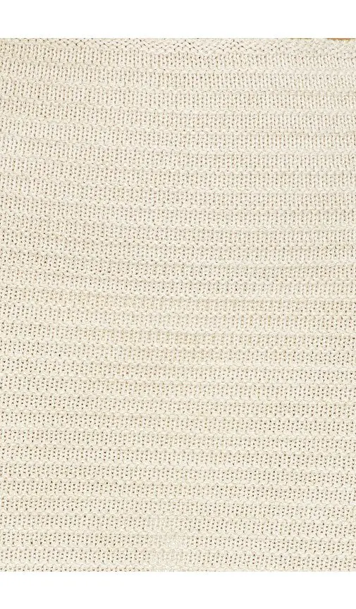 Retrofete Jaycee Crochet Dress In Neutral