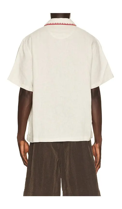 Oas Bronco Girona Shirt In Cream