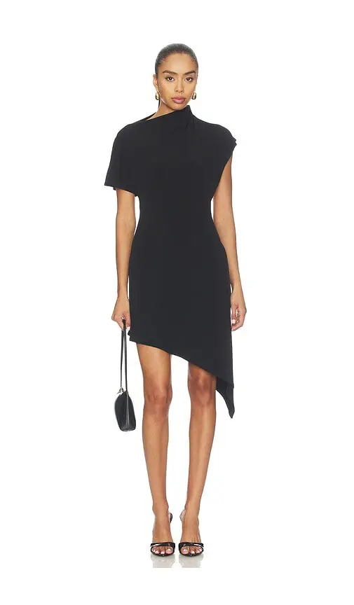 Sandy Liang Sonar Asymmetrical Dress