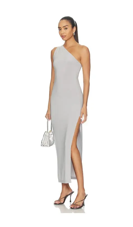 Norma Kamali X Lifestyle One Shoulder Long Dress