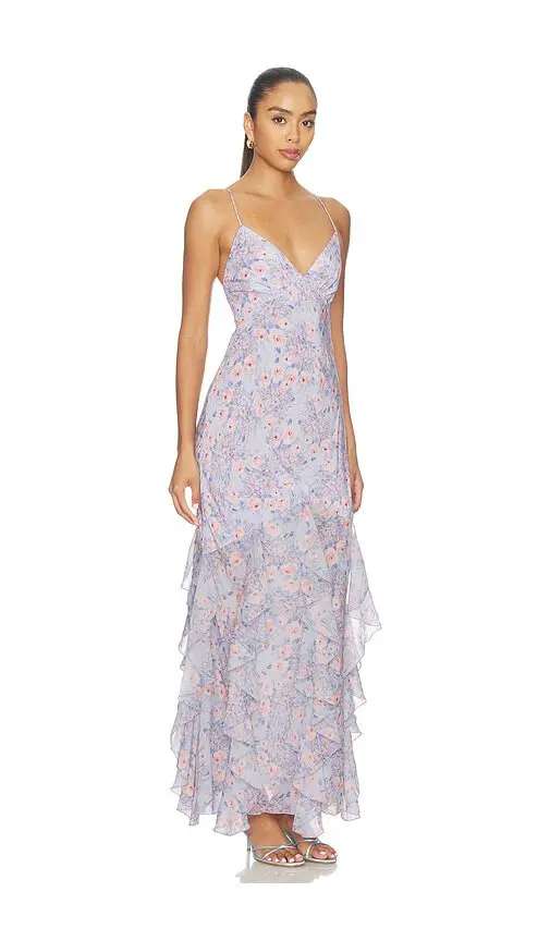 For Love & Lemons Elea Maxi Dress